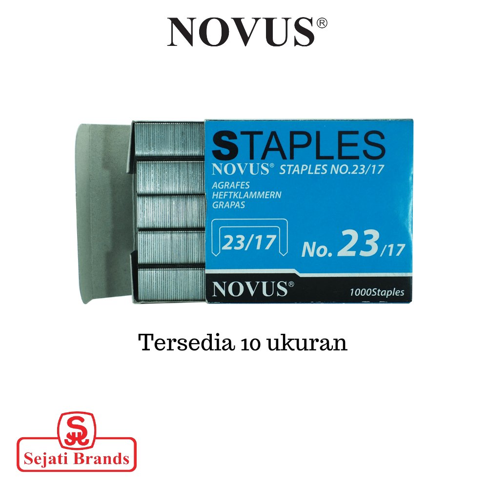 Isi Stapler (10 Ukuran) - Sejati Brands