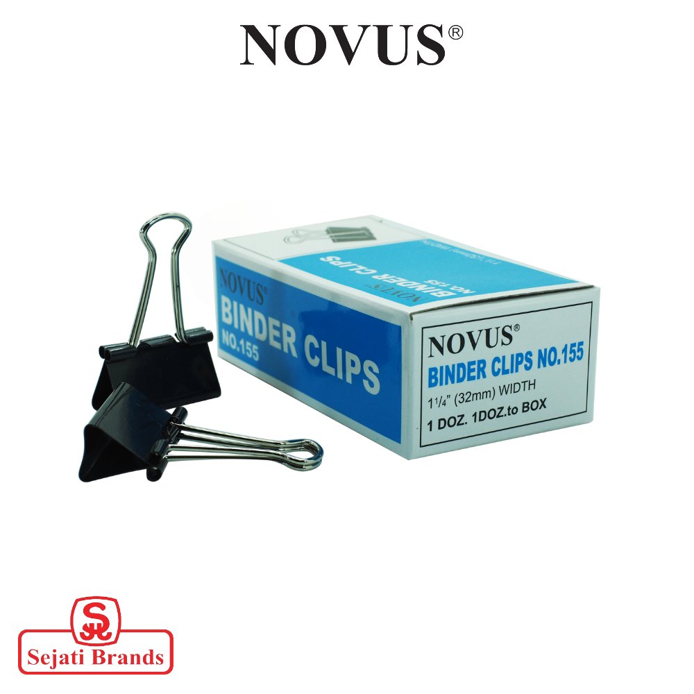 Binder Clip No.155 - 1-1/4" (32mm) - Sejati Brands