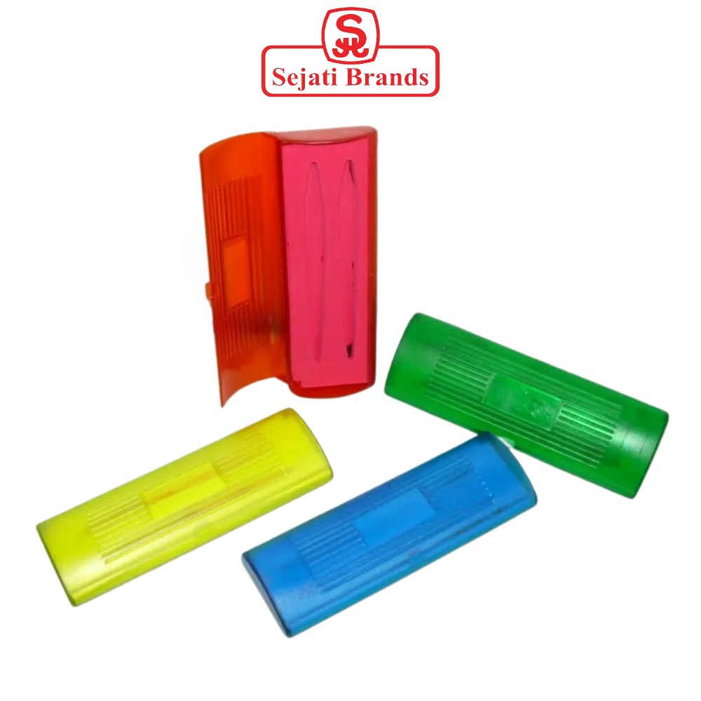 Box Pulpen 210810D isi 2 (Biru,Merah,Kuning,Hijau) - Sejati Brands